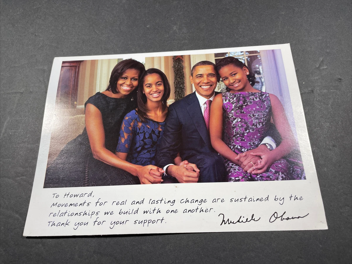 Obama Family Christmas Card