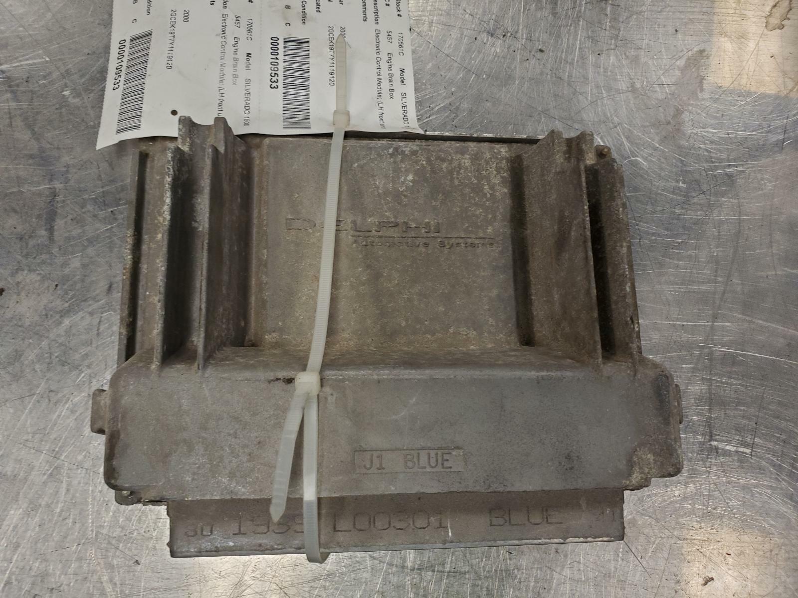 CHEVROLET SILVERADO 1500 PICKUP Engine Brain Box Electronic Control ...