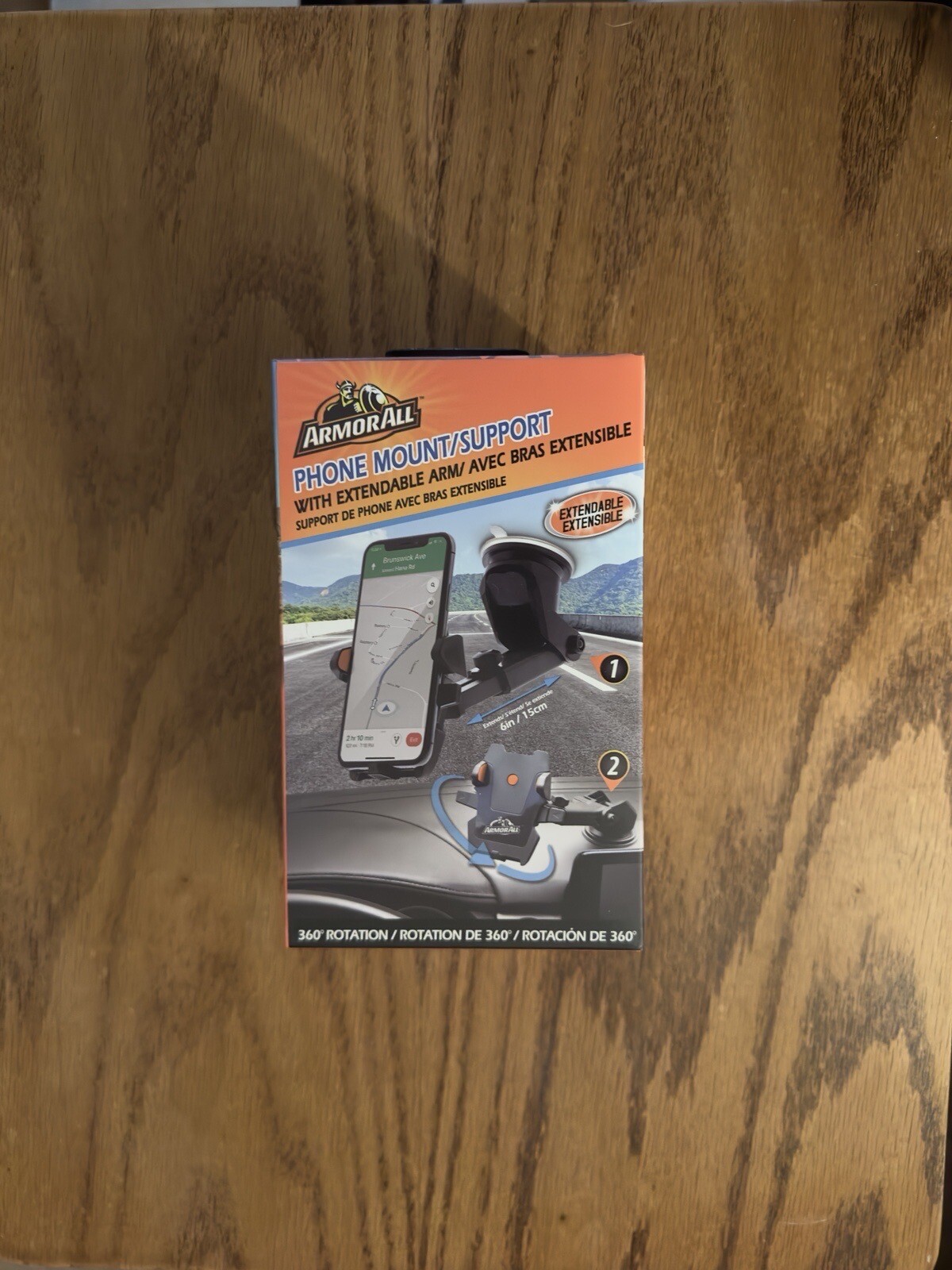 ARMORALL Extendable Mount Smartphone GPS IPhone Telescopic Arm ...