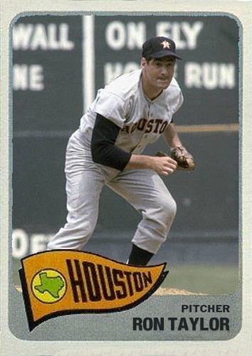 Ron Taylor - Houston Astros - 1965 Style Custom Card | eBay