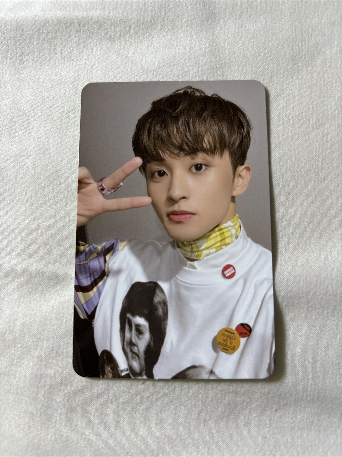 NCT 127 MARK STICKER STICKY Version Photocard Official Kpop | eBay