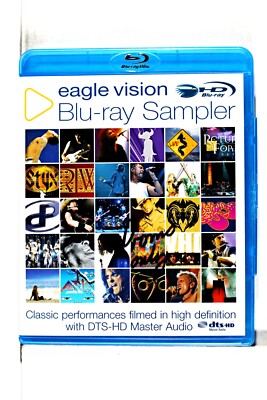 Eagle Vision Blu-ray Sampler - Queen Jeff Beck Rush Deep Purple ...