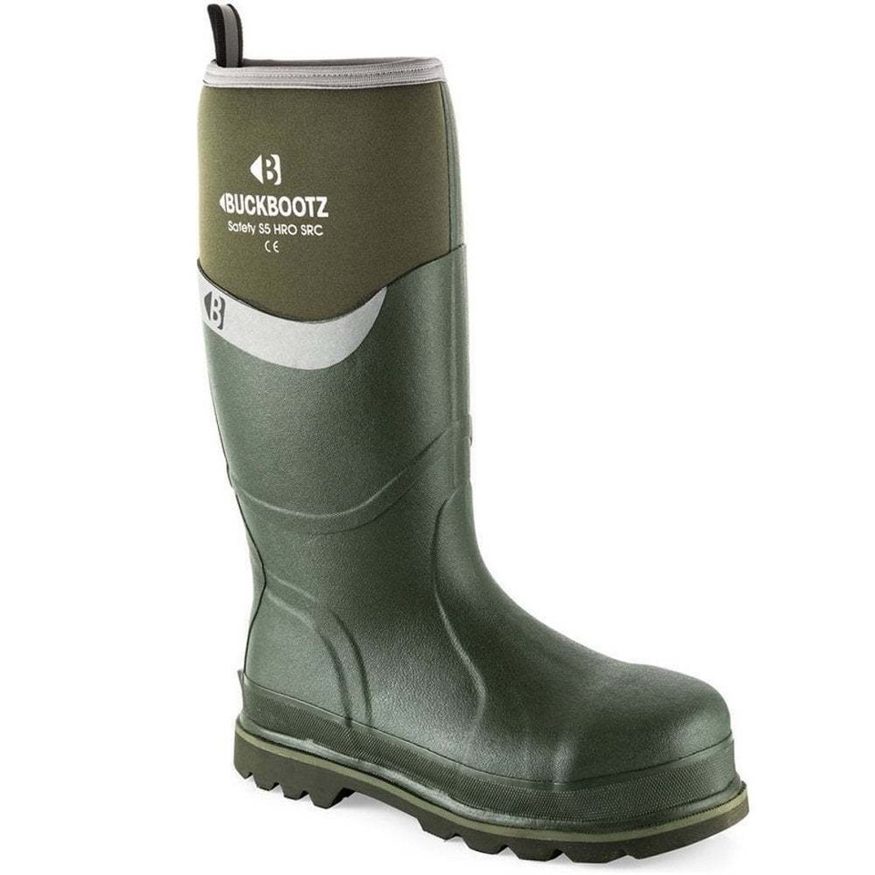 Buckbootz BBZ6000 Hi-Vis Neoprene Safety Wellington Boots Wellies | eBay