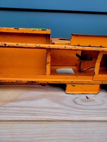 Vintage 1920's Structo Pressed Steel Stake Bed Truck Toy in Original ...