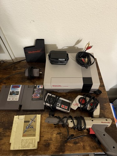 Nintendo NES Home Console Gray Complete Bundle | eBay