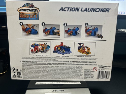 Matchbox Action Launcher Hero City Fire Truck NEW in Box | eBay