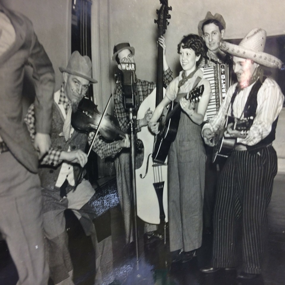 c1940's Photograph WGAR Radio Studio Photo Cleveland Ohio Hillbilly ...
