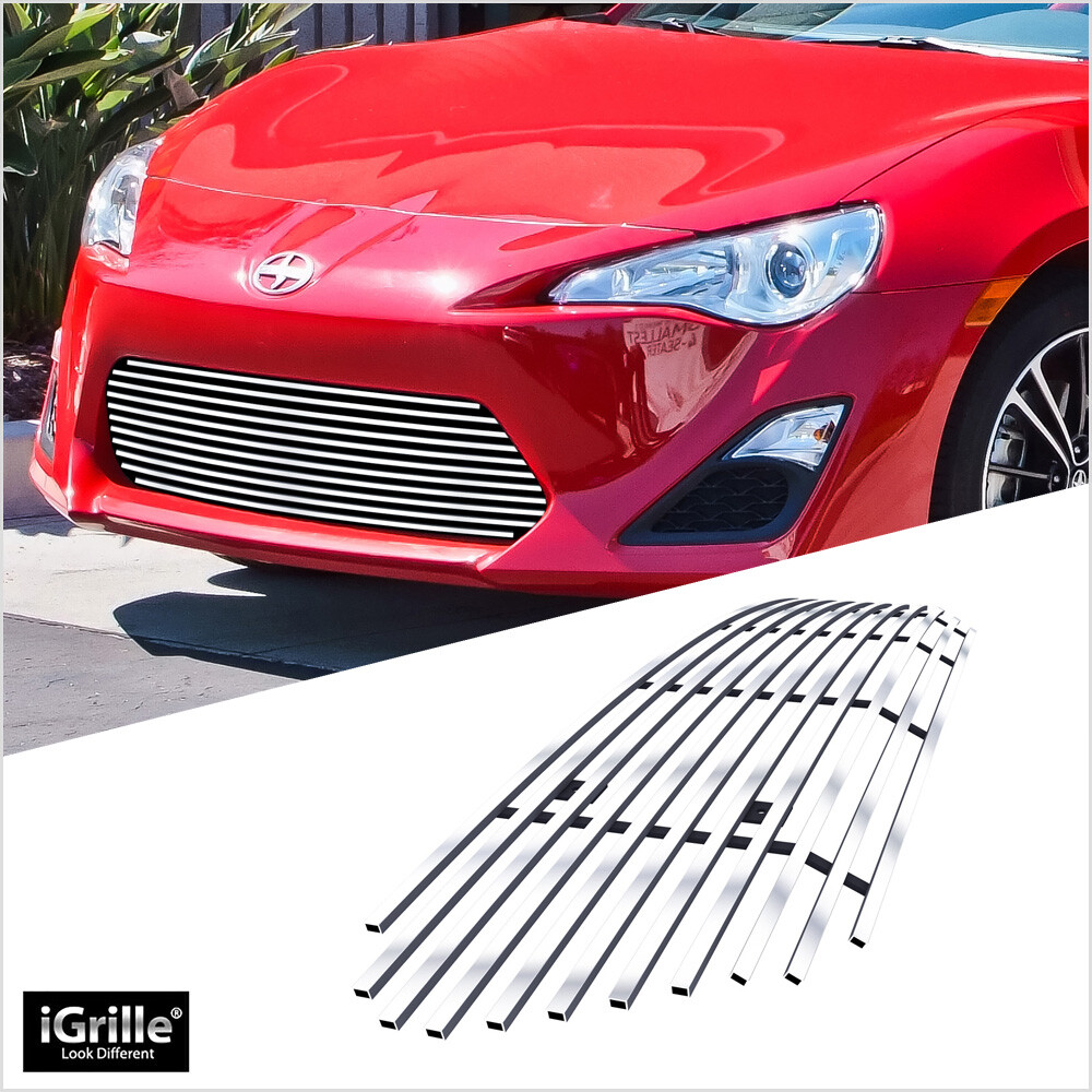 For 2013-2016 Scion FR-S Bumper Stainless Chrome Billet Grille Grill ...