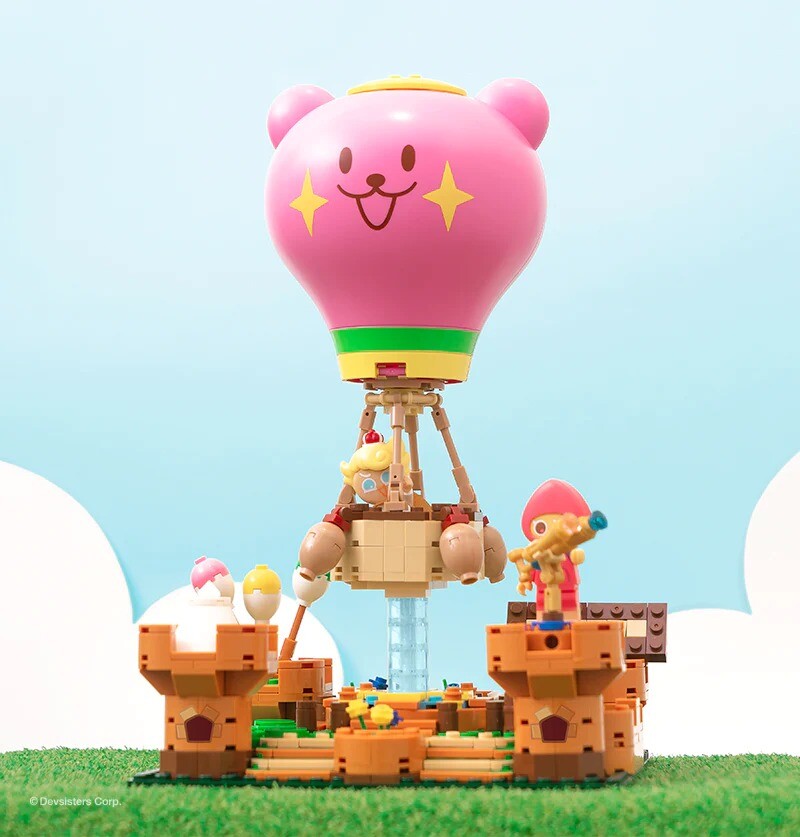 COOKIERUN KINGDOM Brick Collection Balloon Dock Block Figure Official ...