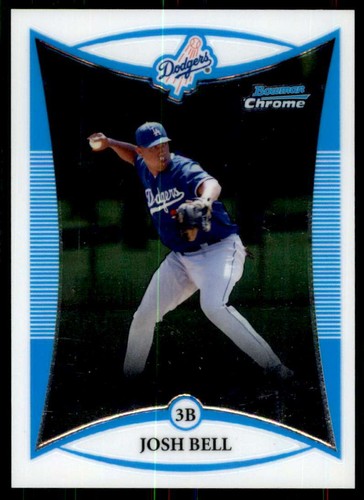 2008 Bowman Chrome Josh Bell Rookie Auto Los Angeles Dodgers #BCP127 | eBay