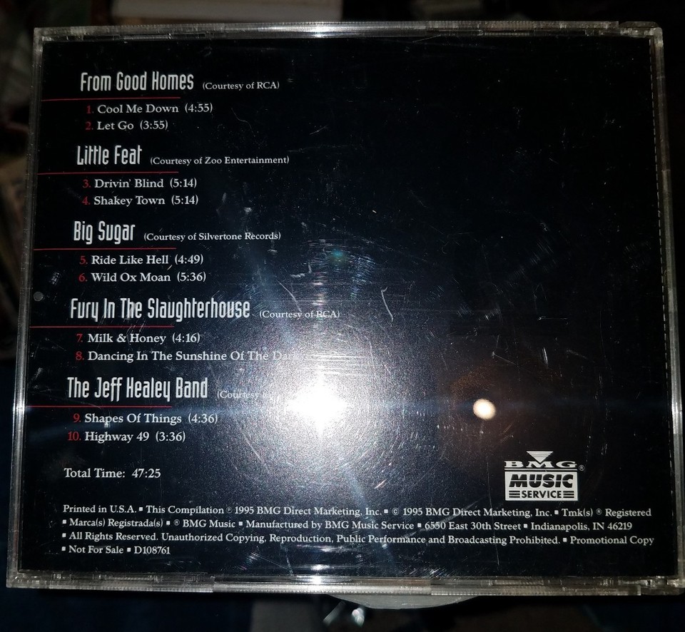 Discovery Sampler ROCK Volume One (CD, 1995, BMG) | eBay