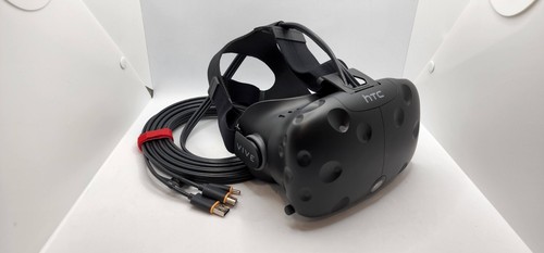 🔺VR HMD HEADSET + CABLE ONLY🔻 HTC Vive - Good Condition - Clean and ...