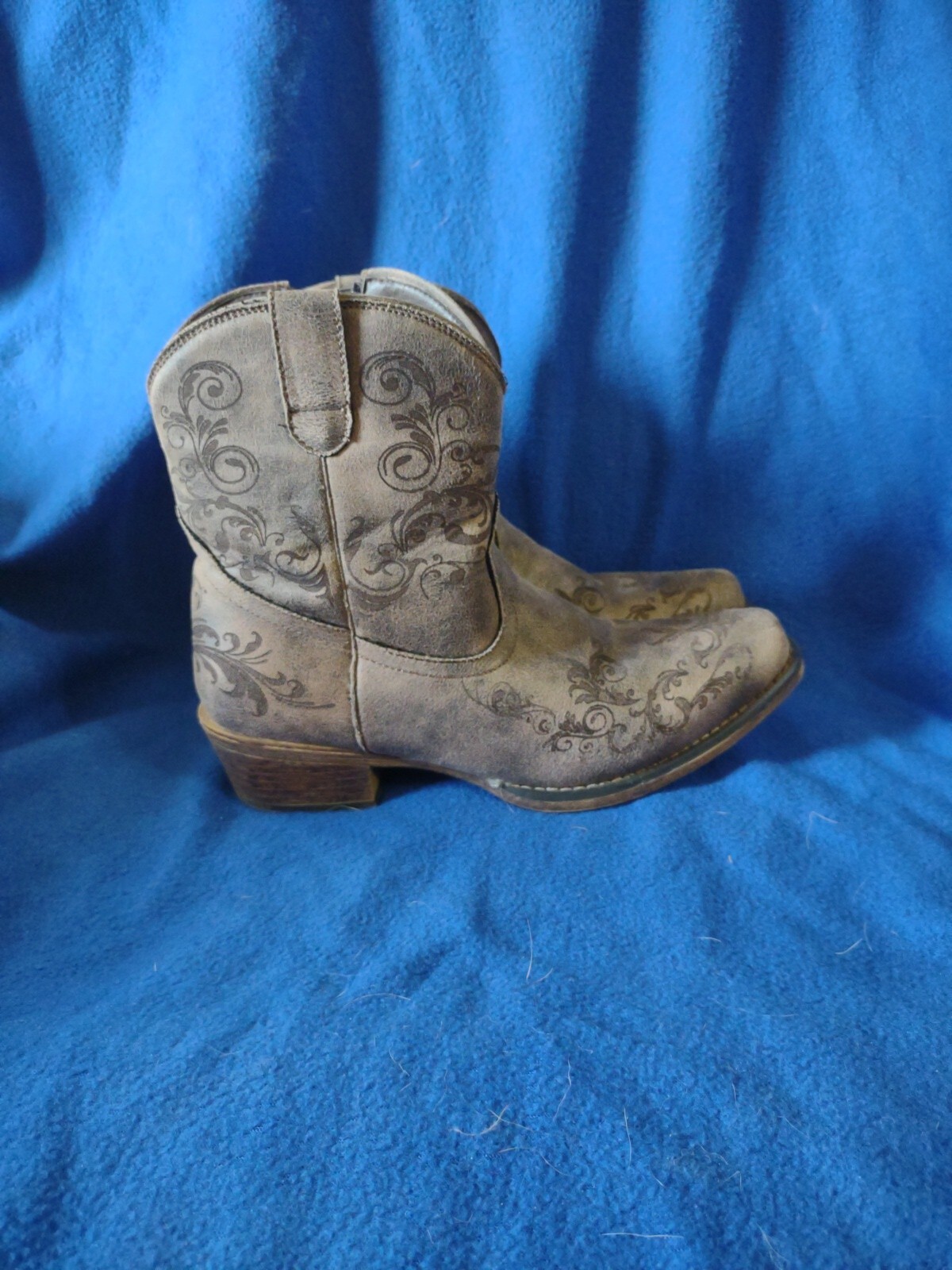 roper women's short stuff boots size 8 | eBay
