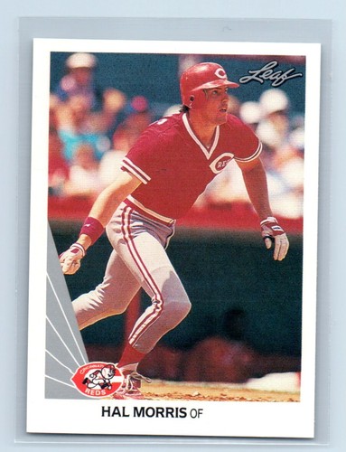1990 Leaf Straight from the Pack Hal Morris Cincinnati Reds #321 | eBay