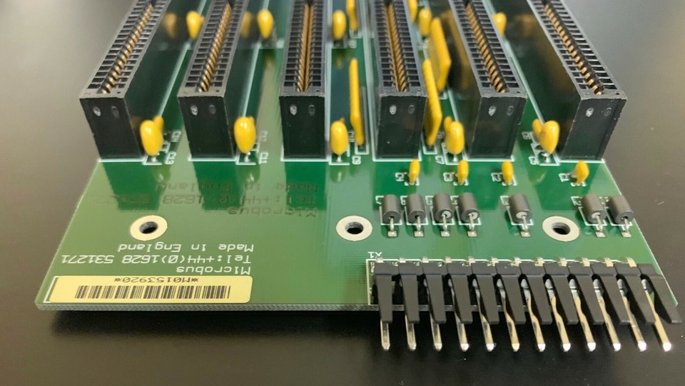 BAK803 Slimline 6slot ISA backplane, Microbus, P8/P9 power connector | eBay