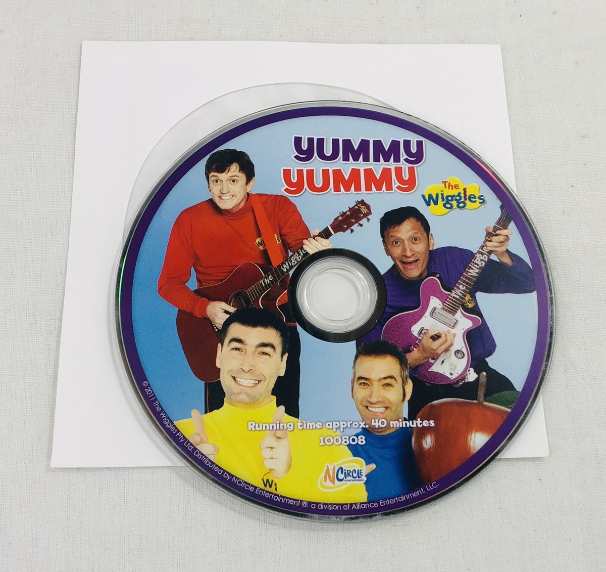 The Wiggles Yummy Yummy Dvd Ebay