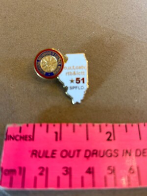 IBEW Local 51 Union Lapel Pin Illinois | eBay