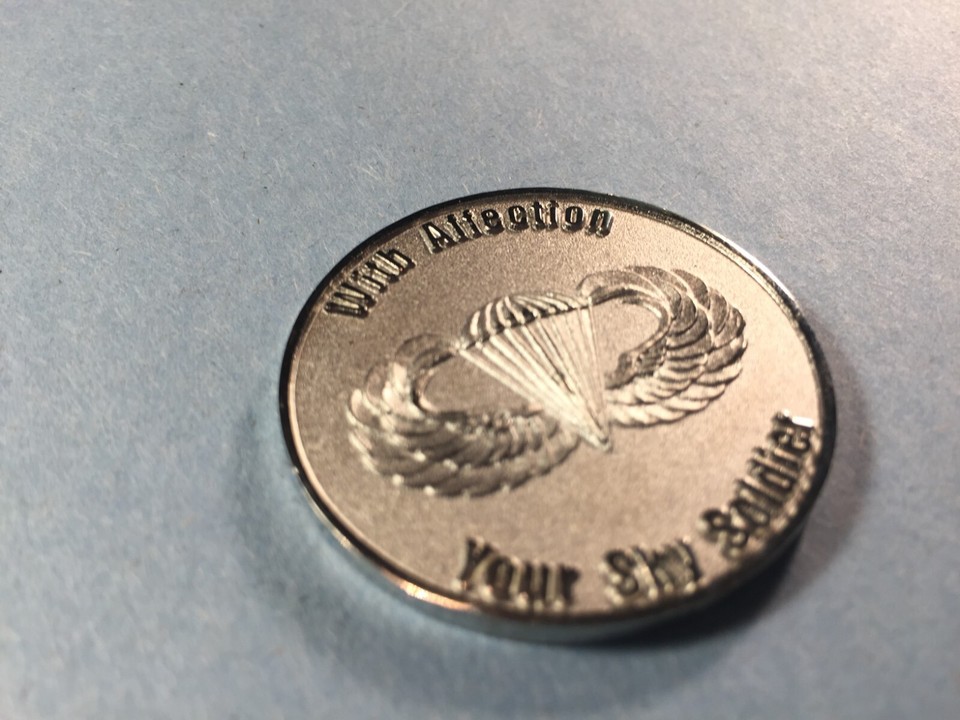 US Army Challenge Coin-173rd Airborne Brigade "Your Sky Soldier" | eBay