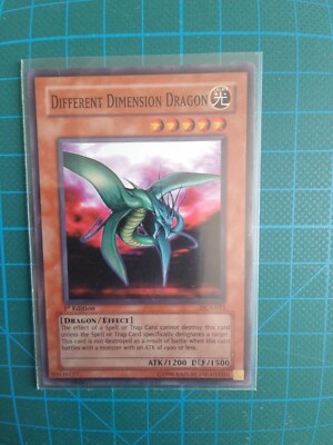 Yugioh - Different Dimension Dragon SUPER RARA - DCR-015 | eBay