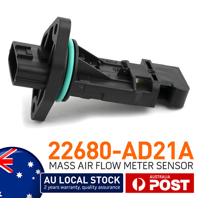 Mass Air Flow Meter Sensor For Nissan Patrol Gu ZD30DDTI N16 Pulsar X ...