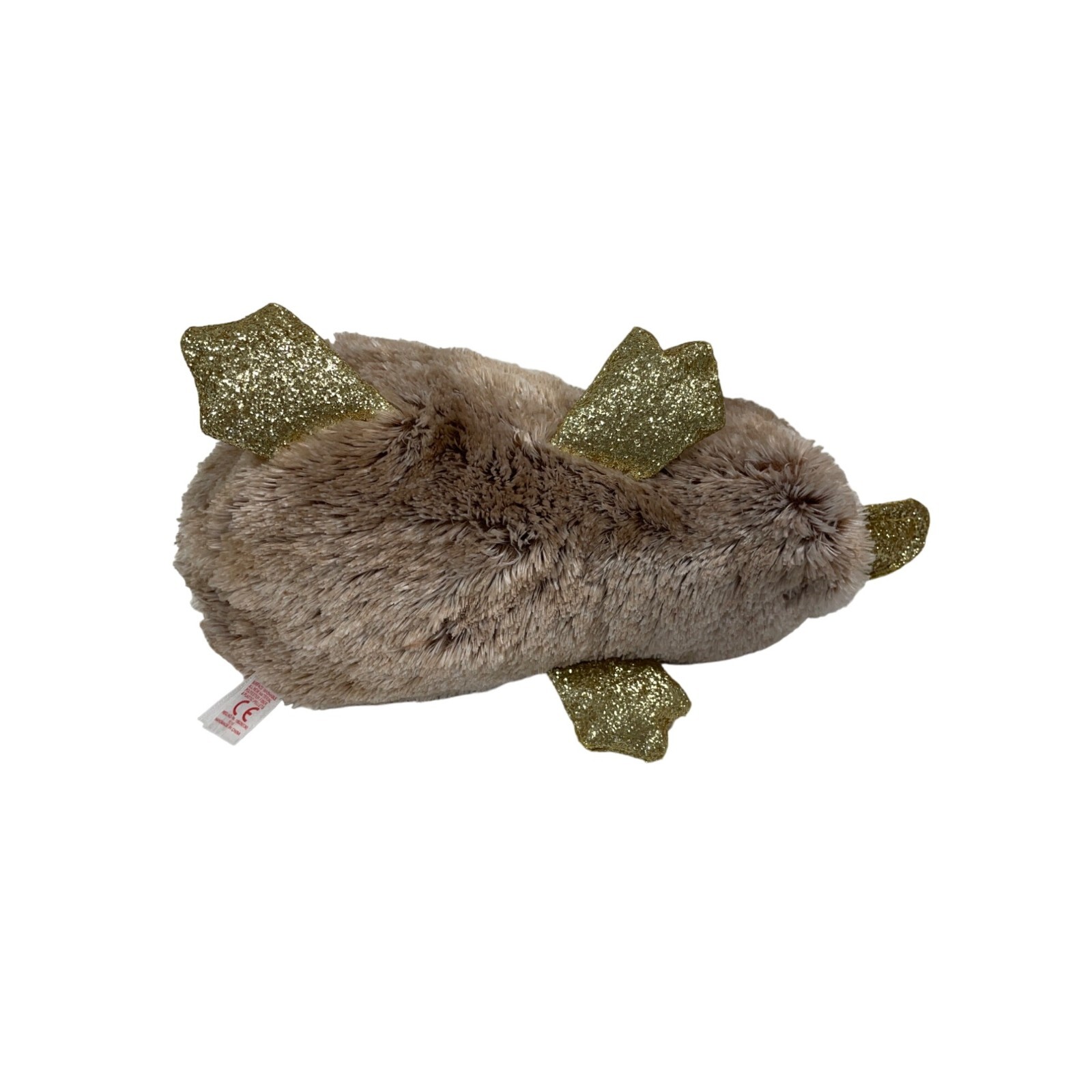 Ty Beanie Boos Perry the Brown Fuzzy Platypus Gold Glitter Accents ...