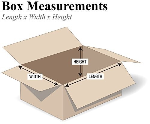 100 9x6x2 Cardboard Shipping Boxes Cartons Packing Moving Mailing Box ...