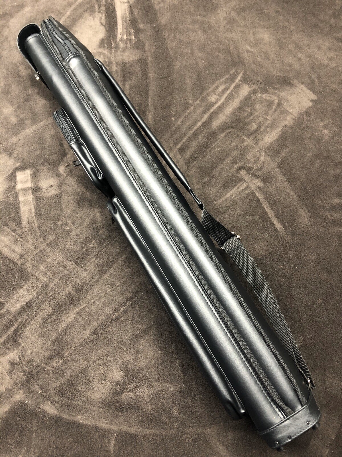 J&J Black Combo Pool Cue Case For 4 Butts And 6 Shafts 4x6 New Design ...