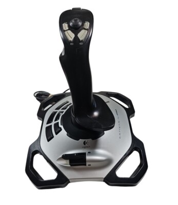 Logitech Extreme 3D Pro USB Joystick Ju0024 X3D Microsoft PC Flight ...