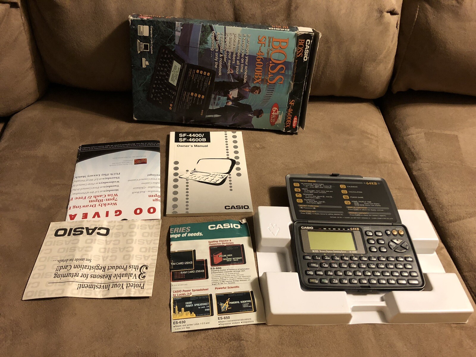 Casio BOSS SF-4600BX- Business Organizer Scheduling System | eBay