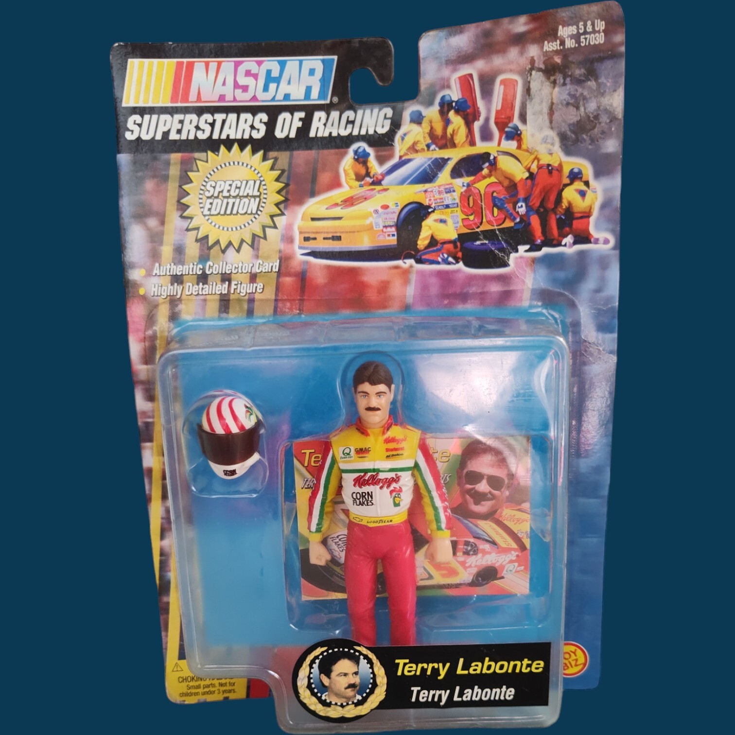 Nascar Terry Labonte Action Figure Superstars Of Racing Kelloggs ...