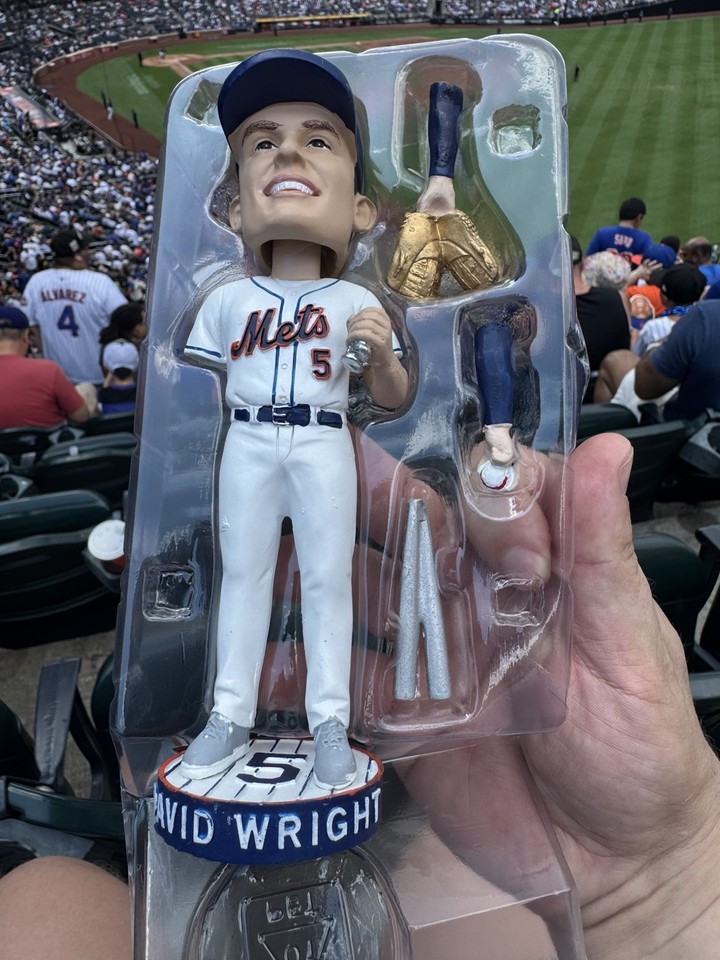 New York Mets DAVID WRIGHT Bobblehead Number Retirement #5 SGA 7/20 ...