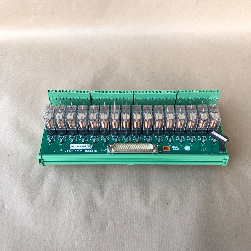 UL GROUP UL16DOFTA2CO-D37 16-CHANNEL RELAY OUTPUT MODULE | eBay Australia