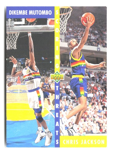 1992-93 Upper Deck #499 Dikembe Mutombo / Chris Jackson | eBay