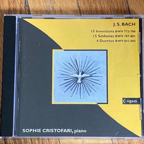 Johann Sebastian Bach - Inventions, Sinfonias & Duettos CD | eBay UK