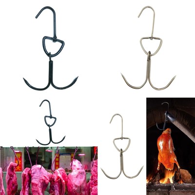Stainless Steel Barbecue Hooks Hanger BBQ Grill Hanger Roast Duck Hook ...