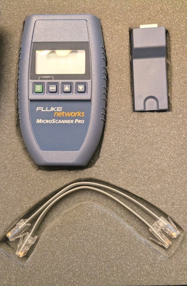 Fluke Networks Micro Scanner Pro With Case | eBay