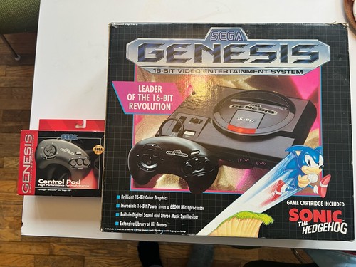 Sega Genesis Model 1 Empty BOX ONLY Controller Boxes (NO Console) | eBay