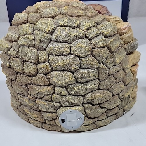 Fontanini Stone Grotto Cave Nativity Creche Set Holy Family Light 5 ...