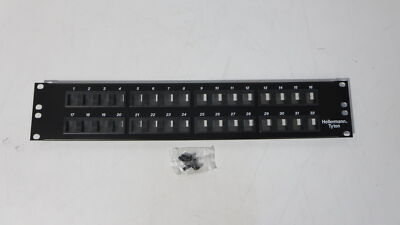 HELLERMANNTYTON P108-32-MOD Modular Patch Panel 32 Port, 2U, Steel ...