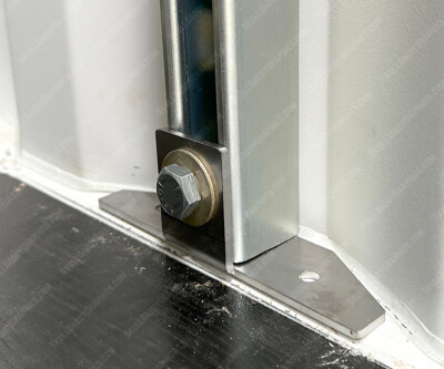 Two (2) Cargo Conex Shipping Container Brackets for Unistrut Superstrut ...