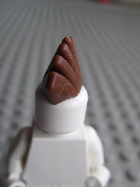 Custom MOHAWK for LEGO Minifigure Headgear PUNK Rocker -Pick your color ...