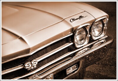 13x19 1969 Chevrolet Chevelle SS Photo Art Print Muscle Car Poster 396 ...