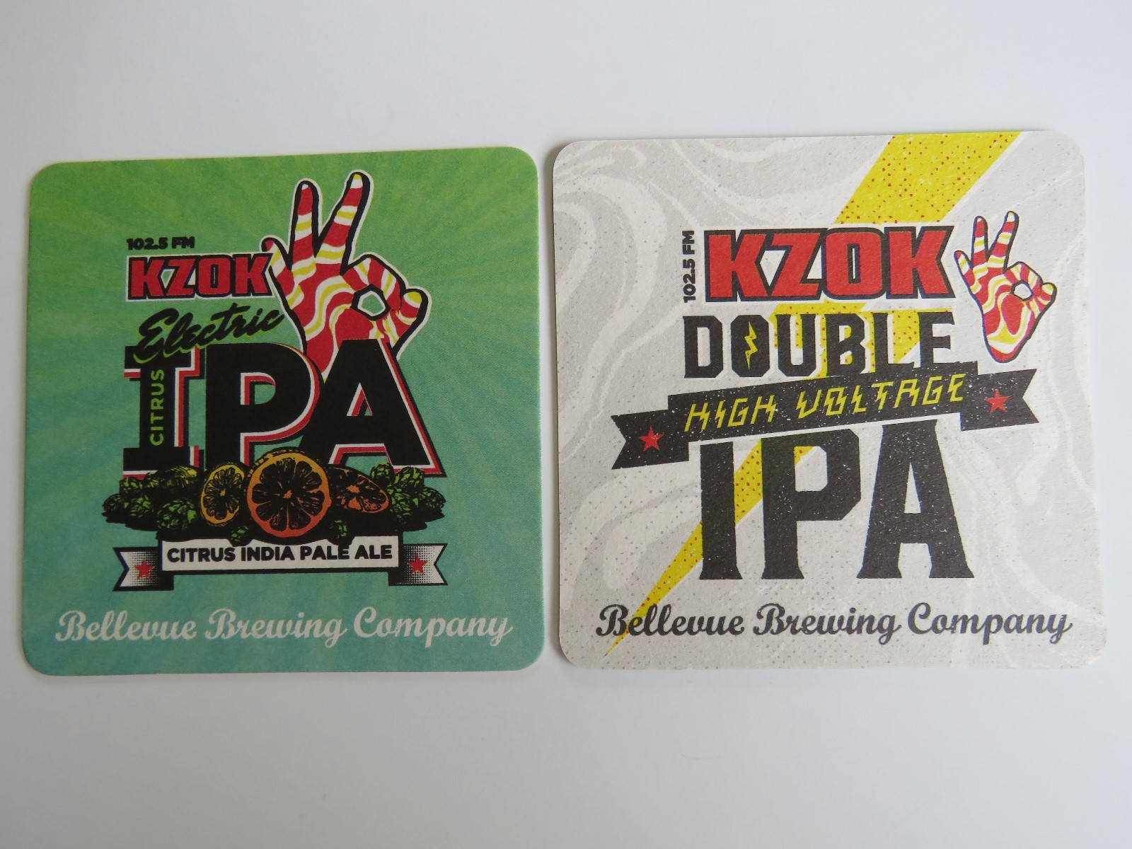 Bière Dessous ~ Bellevue Brassage Co Électrique Agrumes Ipa ~ Kzok 102. ...