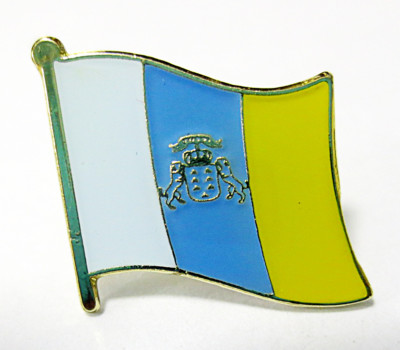 Canary Islands Spain Lapel Pins National Flag Metal Lapel Pin Flag Pin ...