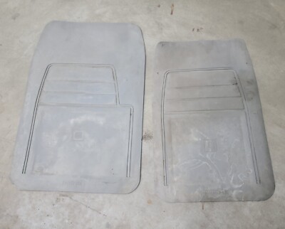 1988-1998 GM Chevy GMC C/K 1500 2500 Two Front Gray Floor Mats OEM ...