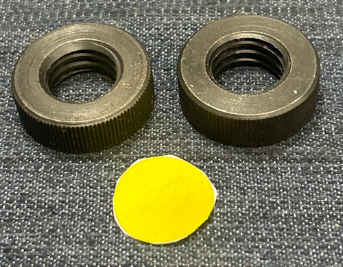 5/8"-12 KNURLED DEPTH STOP NUTS 402-12-068-5001 (LOT OF 2) | eBay