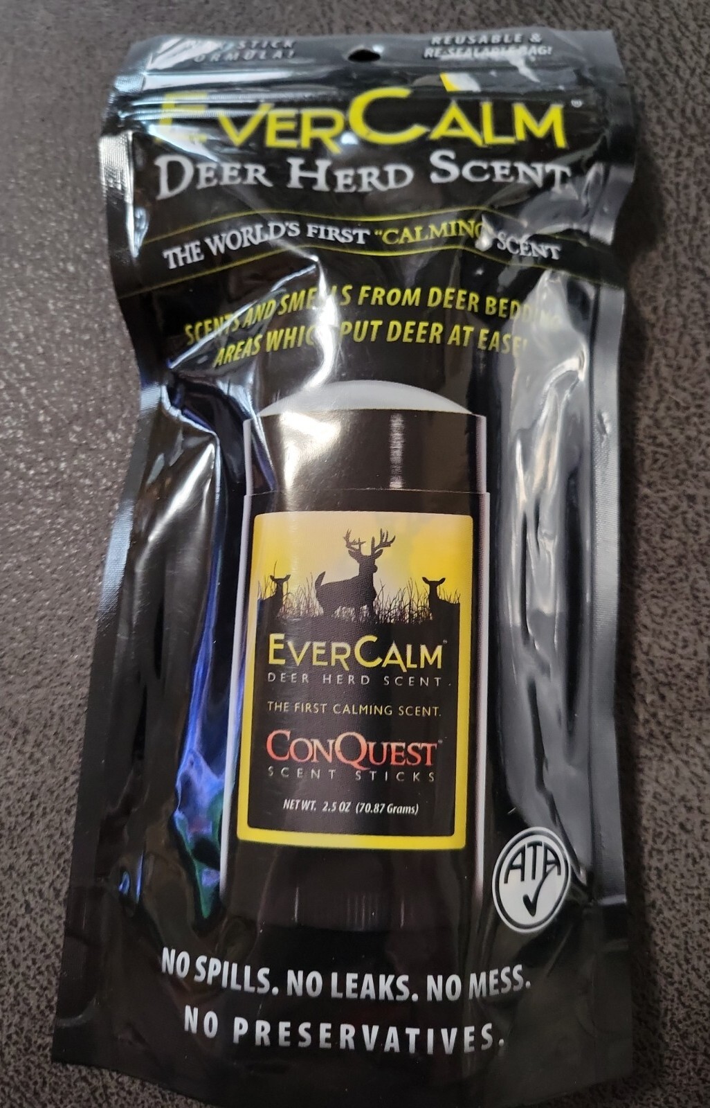 Conquest Scents Ever Calm Deer Herd Scent - Wax Stick - 1214 ...