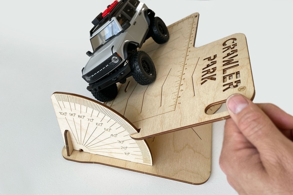 ToysWD Crawler Park Set-up system table 1/24 & 1/18 rc crawler park ...
