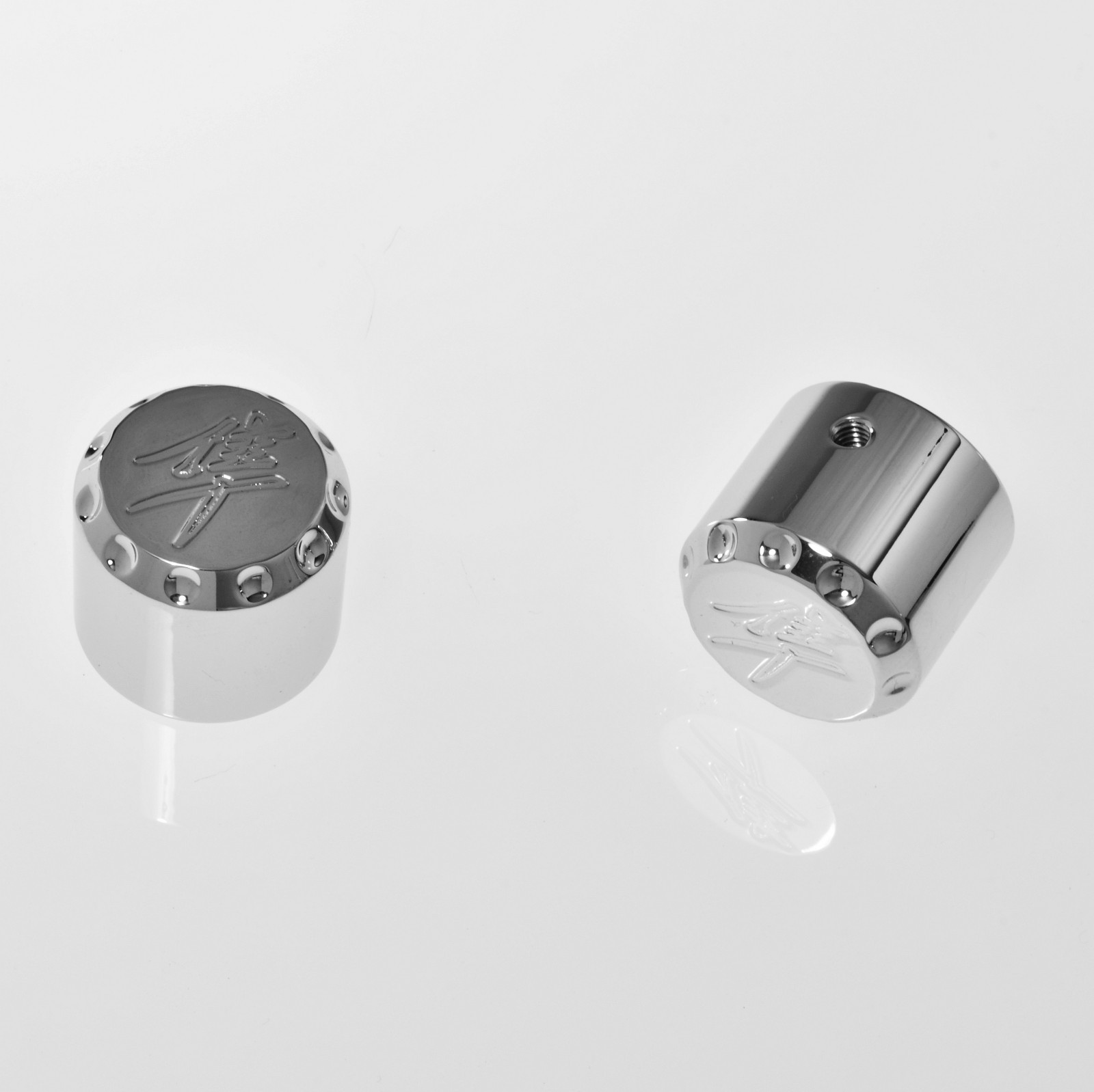 HAYABUSA BUSA GSX1300R 99-07 BALL CUT KANJI CHROME OEM TREE FORK TUBE ...