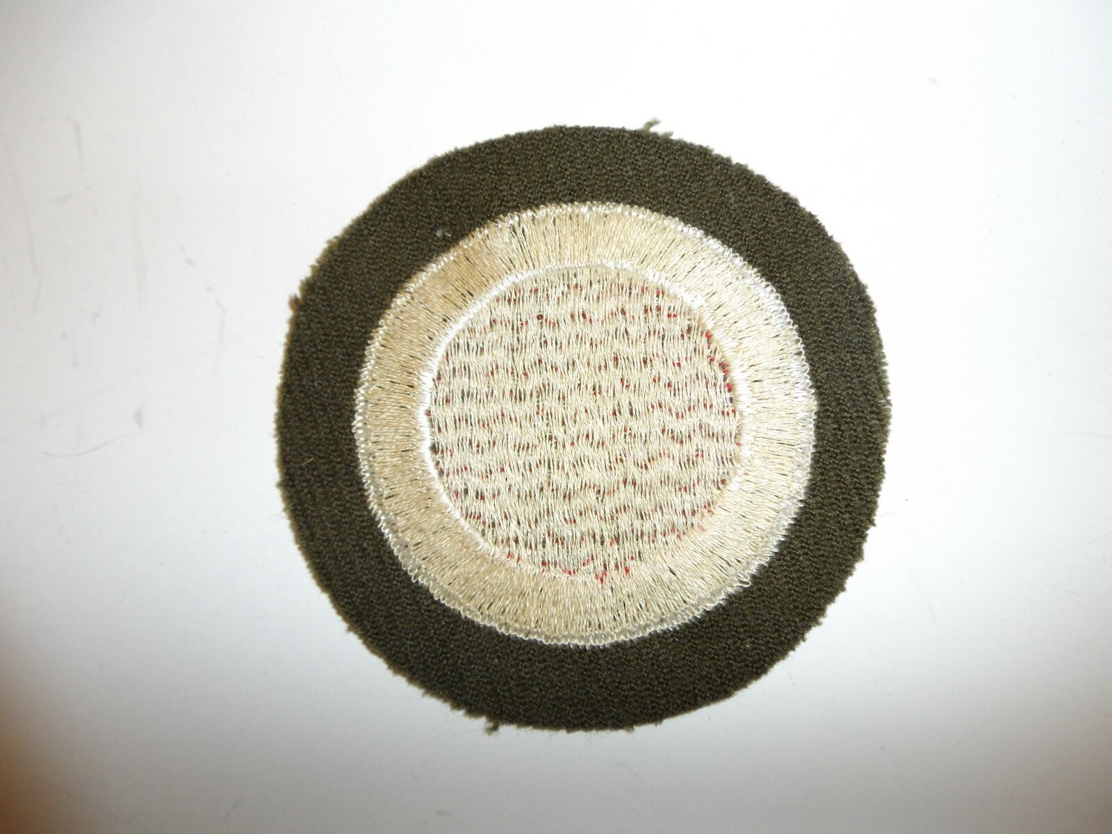 WA3-25 1930's US Army Infantry Division 37th OD wool shoulder patch ...